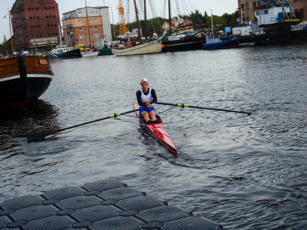 Vom Canadier ins Ruderboot - Deutschland-Achter